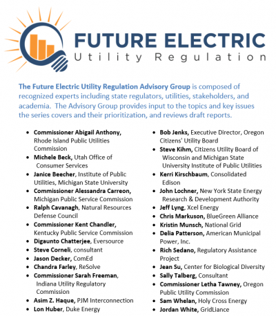 Future Electric Utility Regulation Series | Energy Markets & Policy