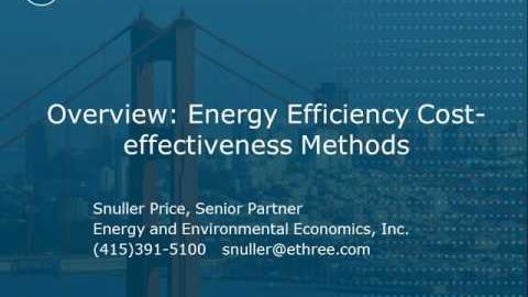 What It Costs to Save Energy | Energy Markets & Policy